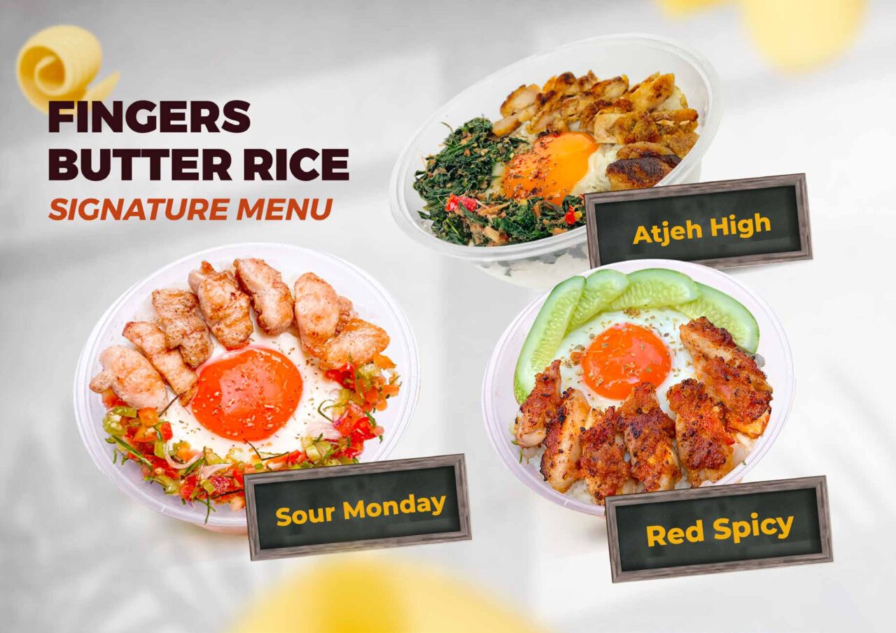 Menu - Fingers Butter Rice